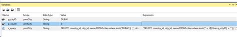 Sql SSIS Command Line ORA 00907 Missing Right Parenthesis Stack