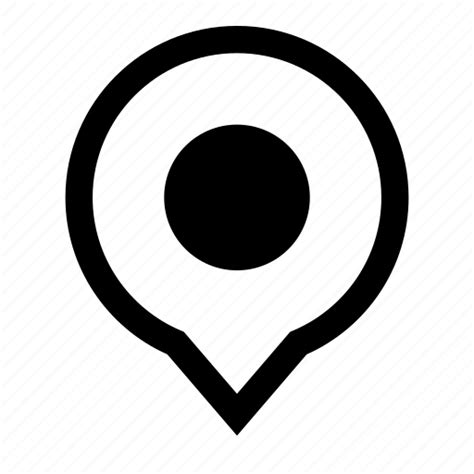 Location Pin Navigation Map Drop Direction Destination Icon