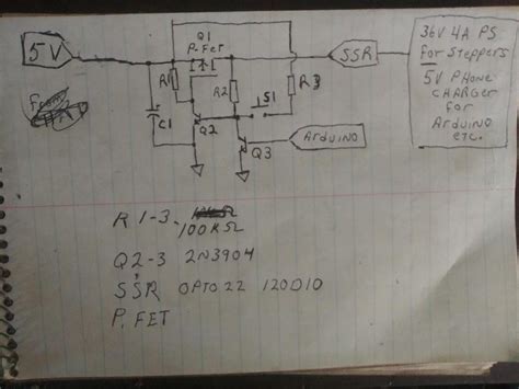 Soft Latching Power Switch Circuit General Electronics Arduino Forum