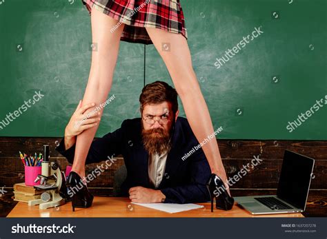 Sex Role Game Man Bearded Teacher Stock Photo 1637207278 Shutterstock