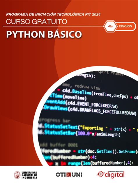 3ra Copia De Pit 2024 Python Basico Pdf Python Lenguaje De Programación Lenguaje De