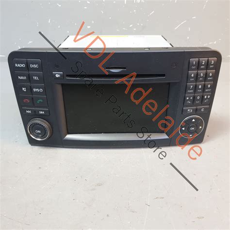 Mercedes W164 Ntg25 Comand Head Unit Radio Display Navigation Nav Scr