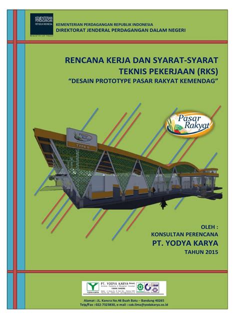 Books Architecture Rks Desain Prototype Pasar Rakyat Kemendag Pdf