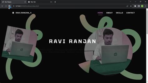 [video] ravi ranjan on linkedin codsoft webdevelopment portfoliowebsite