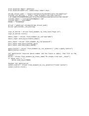 Main Py From Selenium Import Webdriver From Selenium Webdriver Common
