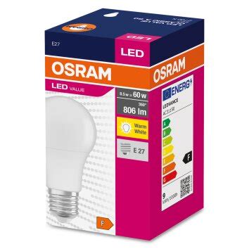 OSRAM CLASSIC A LED E Watt Kelvin Lumen Illumination Co Uk