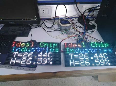 Multi P4 Rgb Led Matrix Display Problem Leds And Multiplexing