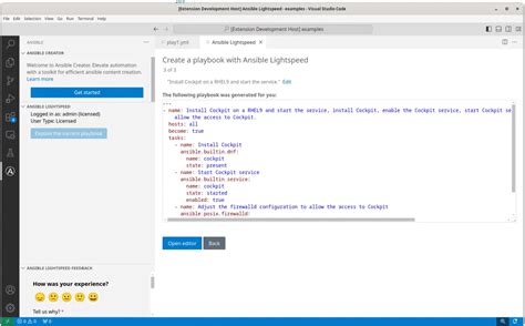 Introducing Ansible Lightspeed Playbook Generation And On Premise Deployments