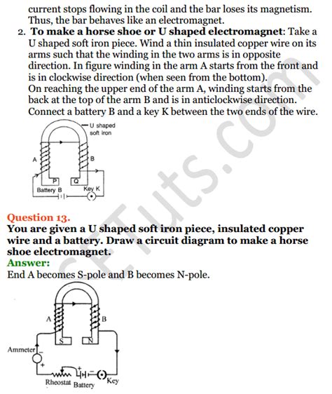 Selina Concise Physics Class 7 Icse Solutions Chapter 7 Electricity And Magnetism Cbse Tuts