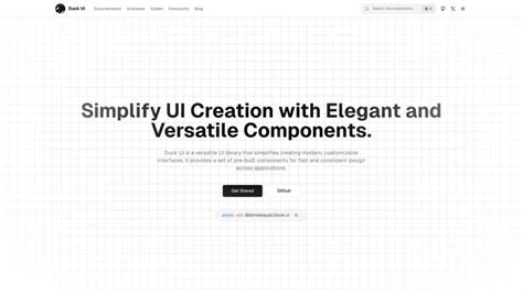 Ahmed Ayob On Linkedin Duck Ui Documentation Its Getting Fire Soon