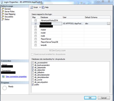 Login Failed For User Iis Apppoolapppool45 Or Apppoolaspnet