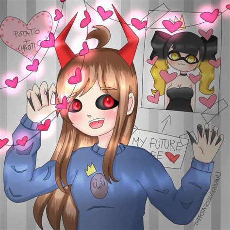 Drew My Gacha Oc Potato ♡gacha Life♡ Amino