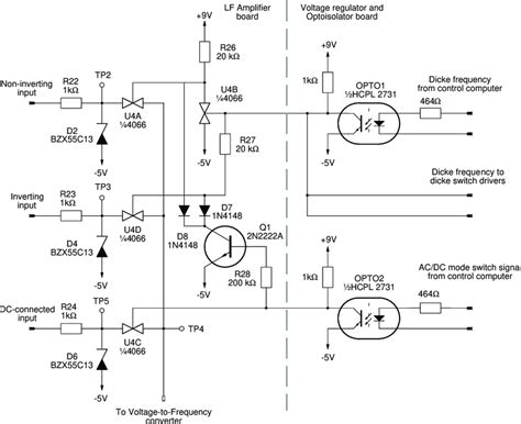2 Synchronous Detector And Amplifier Control Circuit Diagram
