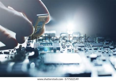 Electronic Engineer Computer Technology Maintenance Computer Stock