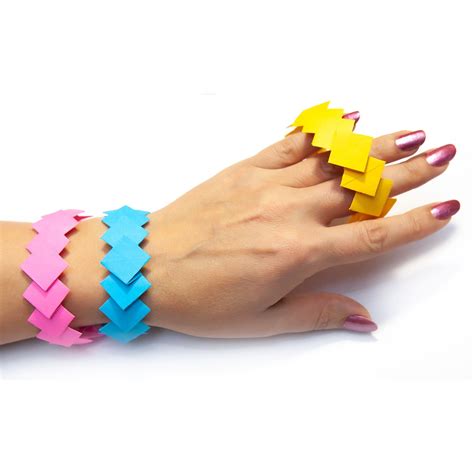 Как сделать Браслет из бумаги Easy Paper Bracelet Simple Craft Paper Bracelet Crafts