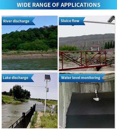 Atech Non Contact Radar Flow Meter For Measuring Outlet Treated