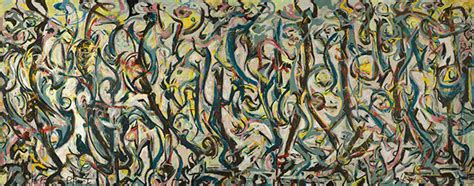 Jackson Pollocks Mural Getty Center Exhibitions