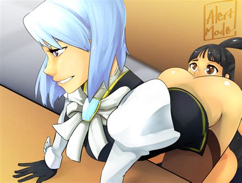 Rule 34 2girls Ace Attorney Alertmode Cunnilingus Female Female Only Franziska Von Karma