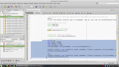 CloudSim Utilizando Netbeans YouTube