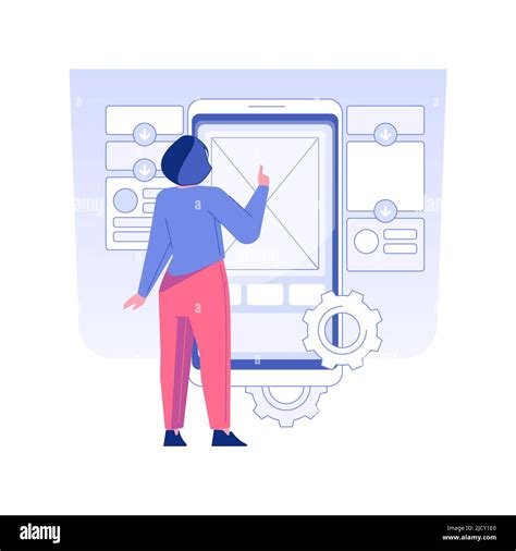 Usability Testing Isolated Concept Vector Illustration Person Testing