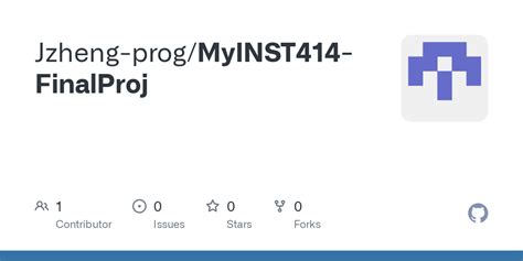 github jzheng prog myinst414 finalproj