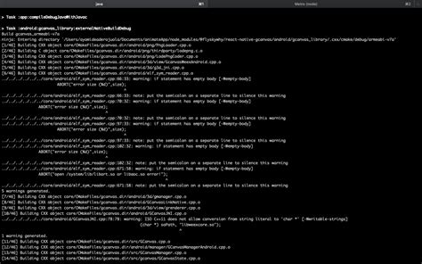 execution failed for task android gcanvas library mergedebugnativelibs · issue 20