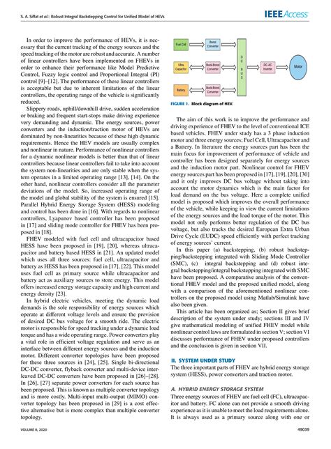 Robust Integral Backstepping Control For Hevpdf