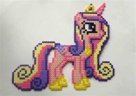 Mlp Princess Cadence Perler Beads By Noctico Perler Bead Art Perler