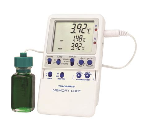 Temperature data logger Traceable Memory Loc with 1 bottle probe G W Berg OÜ LABORI JA