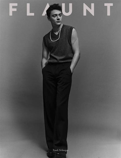 Noah Schnapp Covers Flaunt Magazine Issue 182 By Isaac Anthony