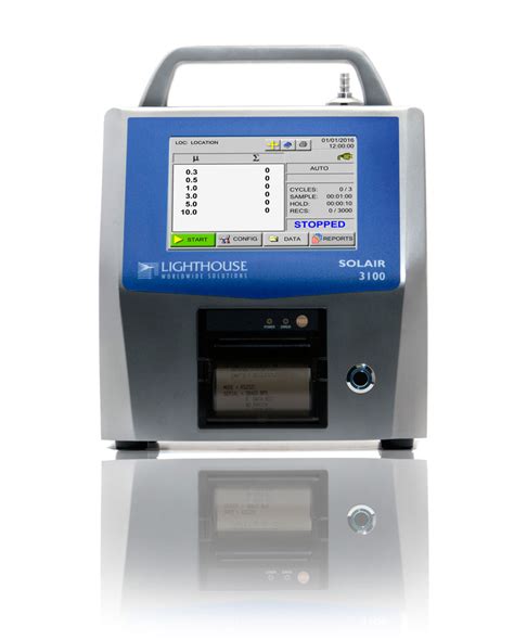 Solair 3100 Portable Airborne Particle Counter Laftech Aus And Nz