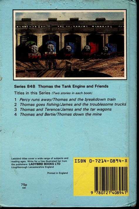 The Ladybird Book Series Thomas And Terence And James And The Tar Wagons Series 848 1985 By