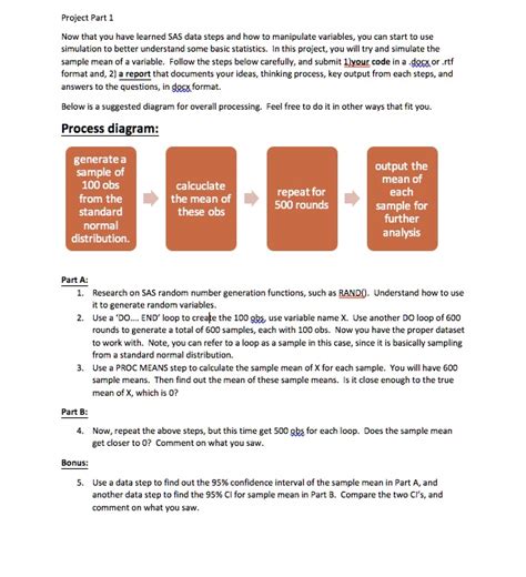 Solved This Is In Sas Project Part 1 Now That You Have Learned Sas