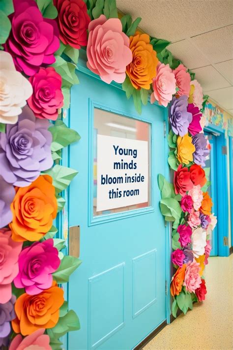 15 Simple And Easy Spring Classroom Door Ideas Teachers Will Love H