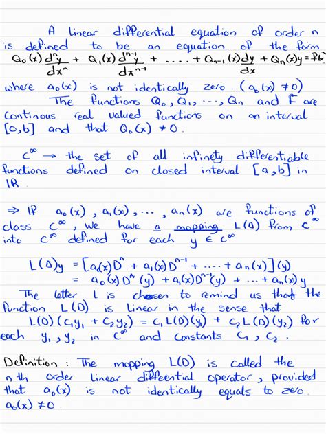 Higher Order Linear Differential Equations 231128 155144 Pdf