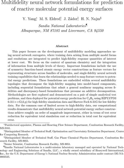 multifidelity neural network formulations for prediction of reactive