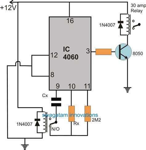 digital timer circuit with display