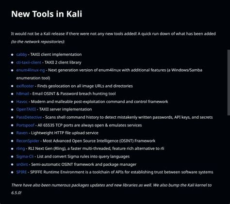 Maman Sani Ibrahim On Linkedin Kalilinux Kalilinuxtools