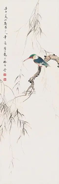 国画图片大全 国画高清好看的图片 花瓣鱼饼是只猫的画板
