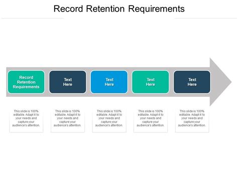 record retention requirements ppt powerpoint presentation slides show