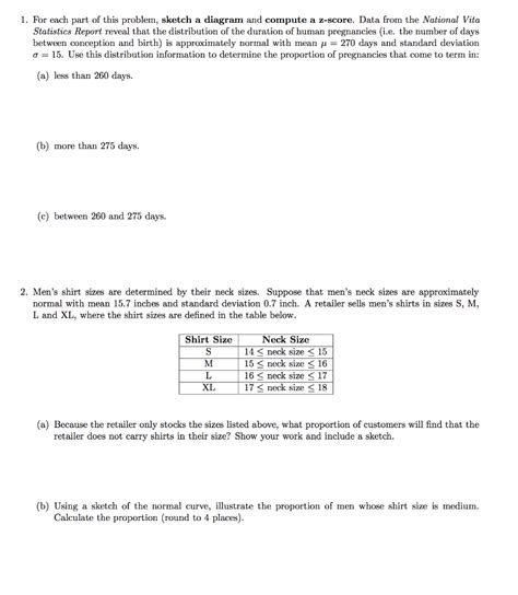 solved 1 for each part of this problem sketch a diagram