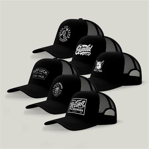 Trucker Action United Tuff Hookey Power Clothing Factory Outlet Black