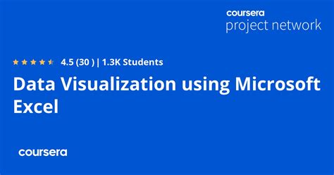 data visualization using microsoft excel coursya