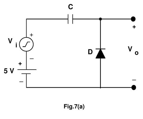 For The Circuit Shown In Fig7a Draw The Waveform Of