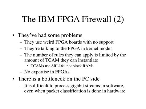 Ppt Fpga Network Firewalling Powerpoint Presentation Free Download
