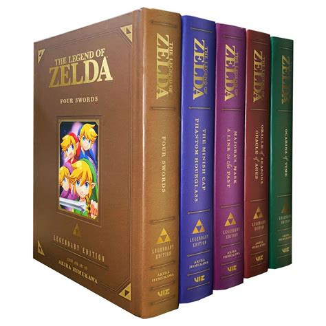 The Legend of Zelda Legendary Paperback Edition Vol 1-5 Collection 5 ...