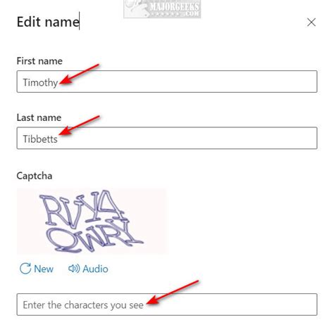 How To Change Your Microsoft Account Name Password And More MajorGeeks