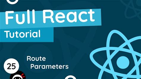 Full React Tutorial 25 Route Parameters Youtube
