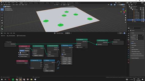 geometry nodes each instances scale value modeling blender