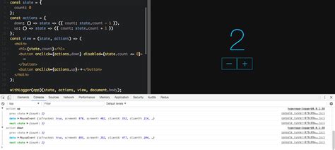 GitHub Okwolf Hyperapp Logger Log Hyperapp V State Updates And Action Information To The